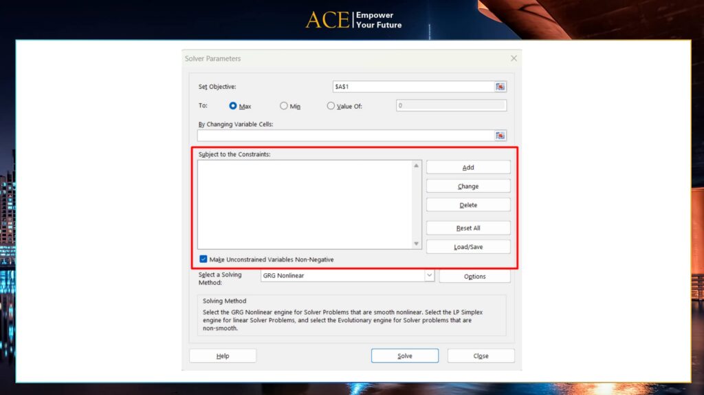 Cách dùng Solver trong Excel để dự báo lợi nhuận (Windows & Mac) - ACE Academy