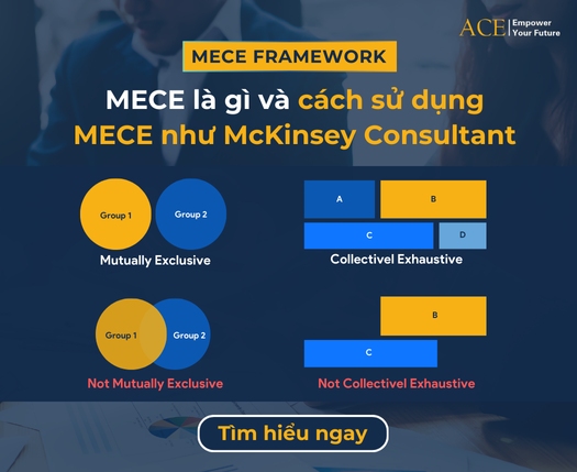 MECE là gì? Ứng dụng MECE Framework trong tư duy chiến lược - ACE Academy