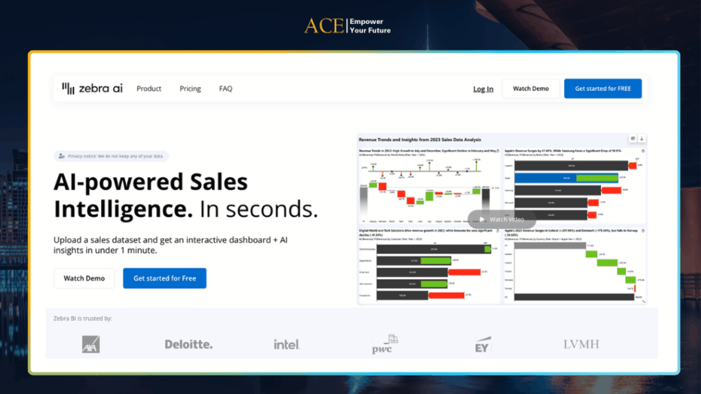 Zebra AI – Giải pháp AI phân tích dữ liệu, trực quan hóa báo cáo